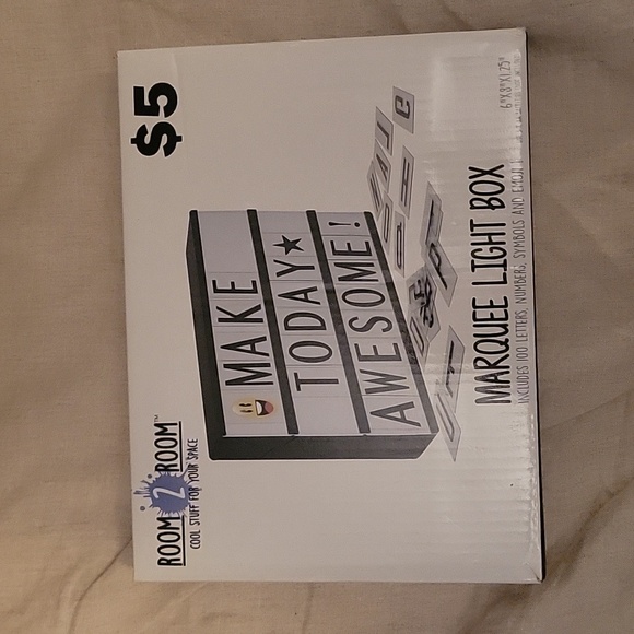 Room 2 Room | Other | Marquee Light Box | Poshmark